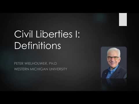 Civil Liberties 1 definitions