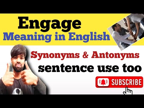 @dictonarykhulihai || Mohit Gautam #meaning of Engage|| #synonyms _antonysm || #popular. || #daily