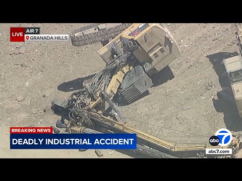 1 killed in machinery accident at Granada Hills landfill