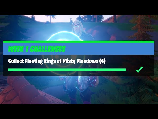 Fortnite Season 4 Challenges: Where to collect Floating Rings at Misty ...