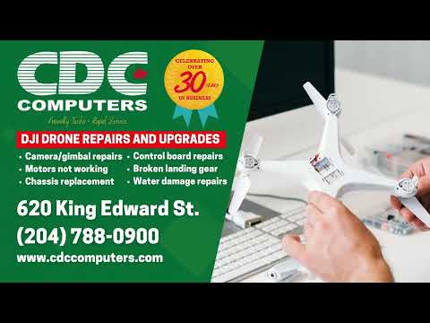 DJI Drone Repairs and Upgrades Service in Winnipeg
