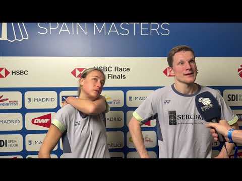 Robin Tabeling and Selena Piek out of the Madrid Spain Masters in the first round