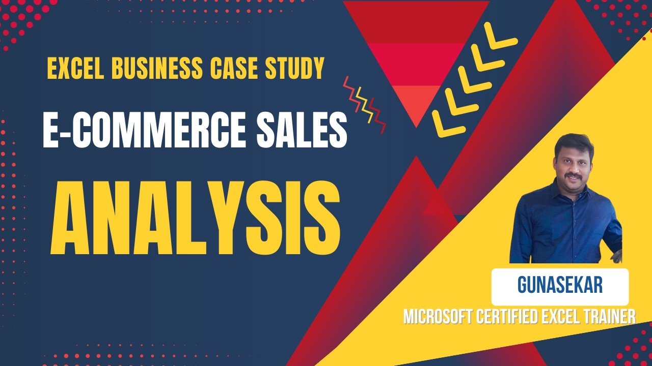 Excel Business Case Study | E-Commerce Sales Analysis | Dashboard Tutorial