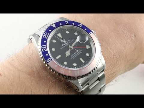 Rolex GMT Master “Pepsi” 16700 Luxury Watch Review