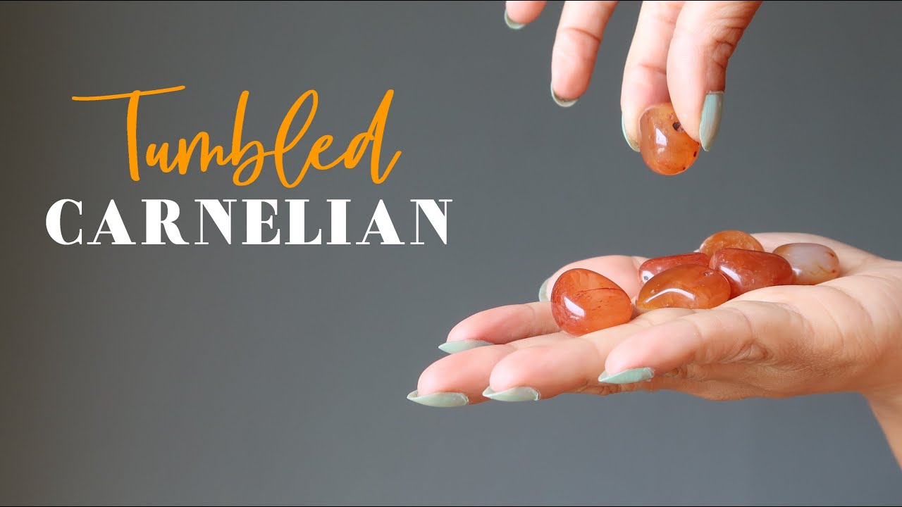 Shop Carnelian Tumbled Stones