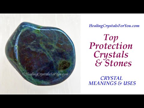 Best Protection Crystals & Stones For Psychic Protection - Crystal Meanings & Uses