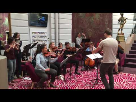 Répétitions de l'orchestre de musique baroque Ostinato Sempre