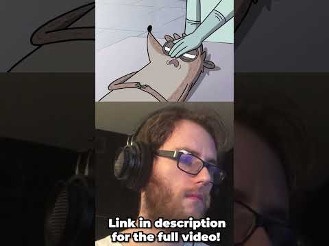 WHAT DID SKIPS DO TO RIGBY | Regular Show Reaction Short