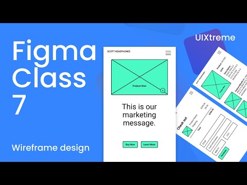 wireframe design figma in hindi | figma tutorial for beginners | Class 7