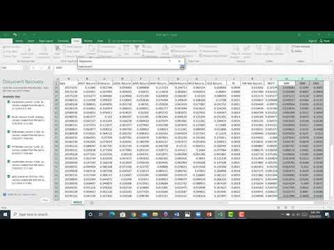 MSLE 6640 FF3F Alpha Estimation