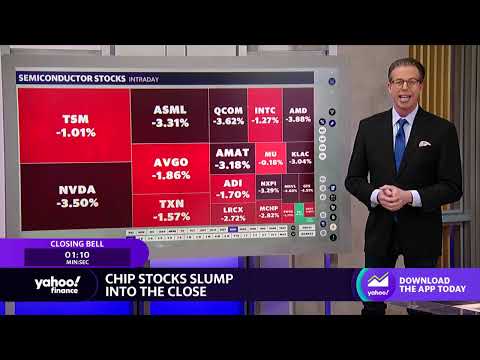 Stocks move lower ahead of the closing bell, crypto prices continue to rise