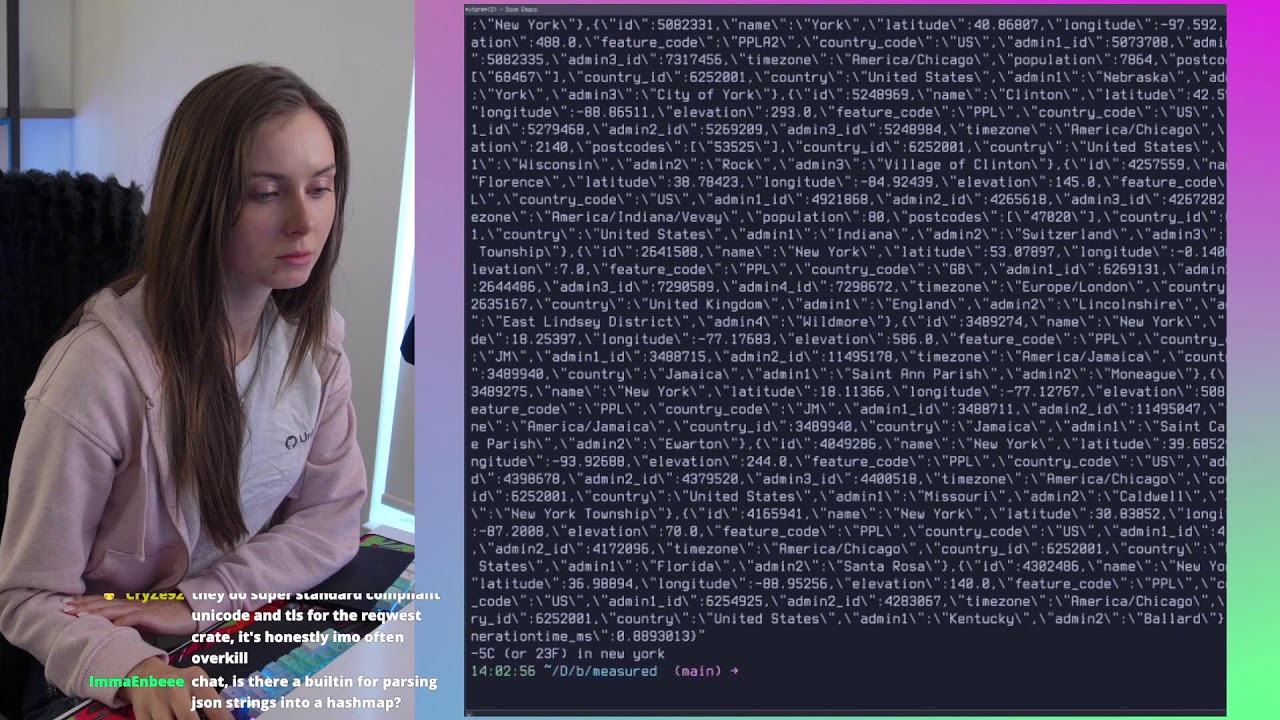 LIVE: starting the first project in Rust