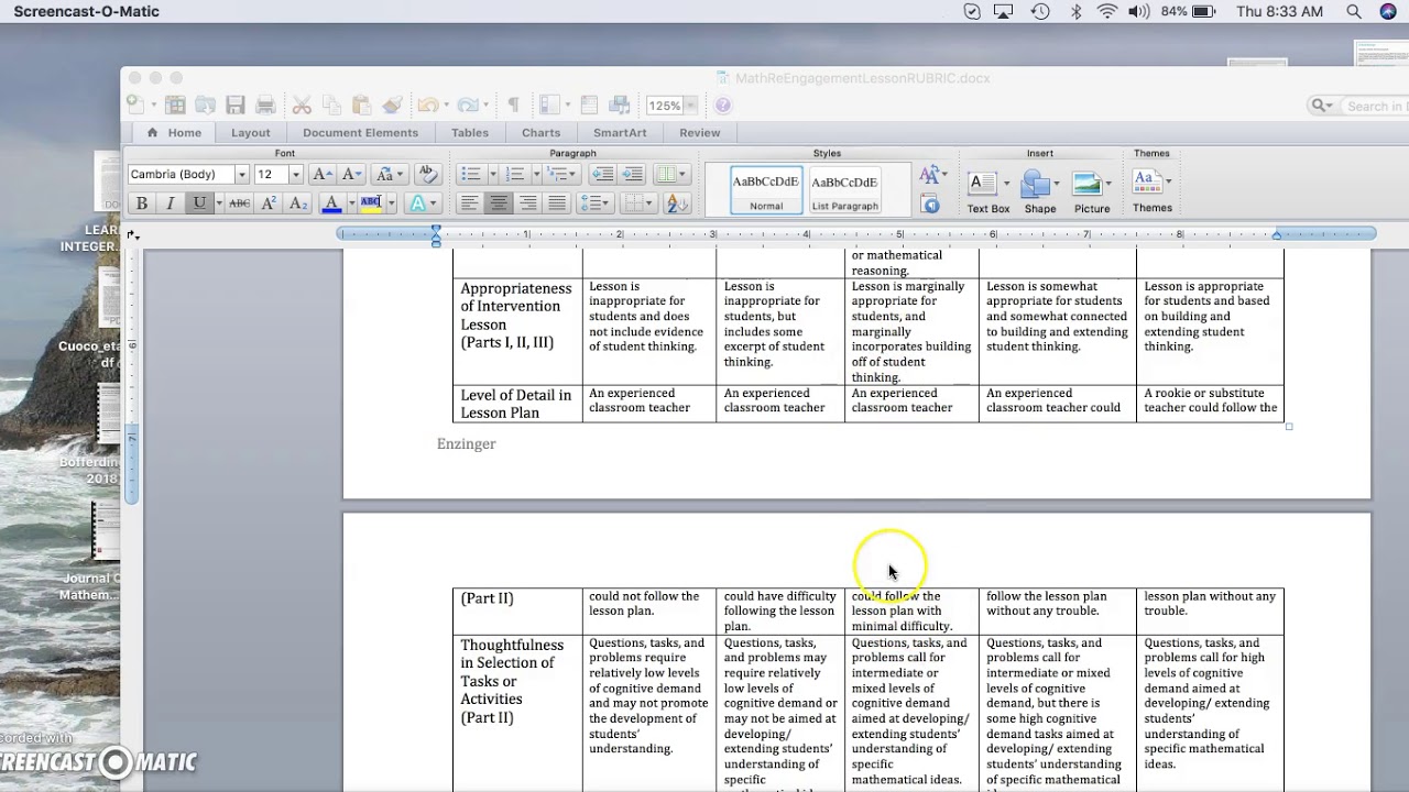 ELED 344 Final Project Rubric