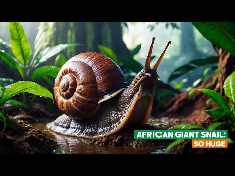 Mind-Blowing Facts About the African Giant Snail: The 20cm Slimy Titan!