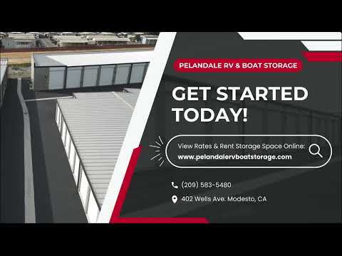 Pelandale RV & Boat Storage in Modesto, California