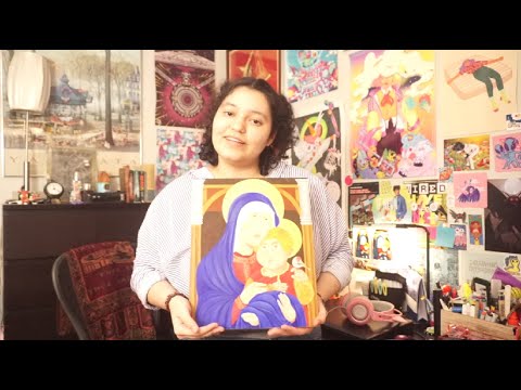 Egg Tempera wood panel painting from start to finish