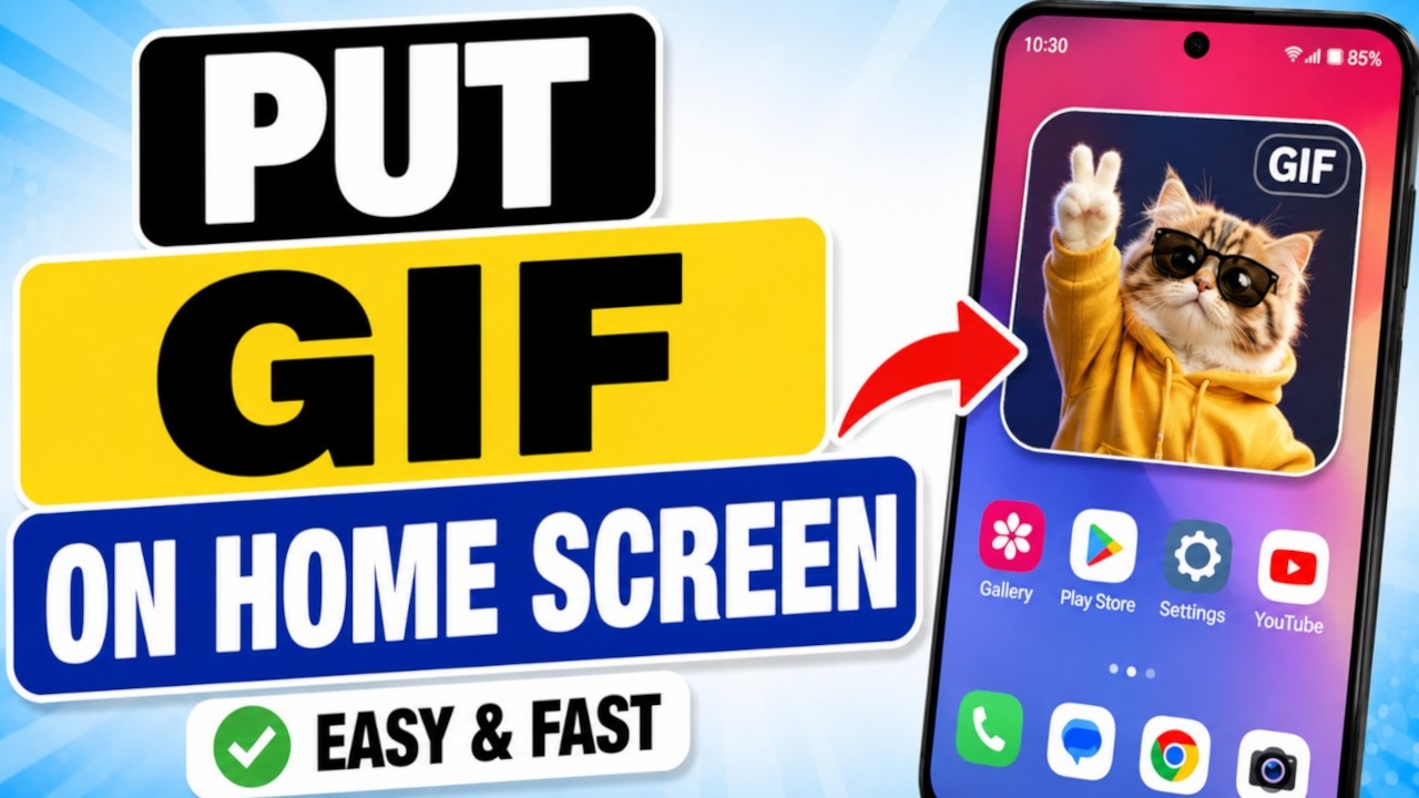 How To Put Gif On Home Screen