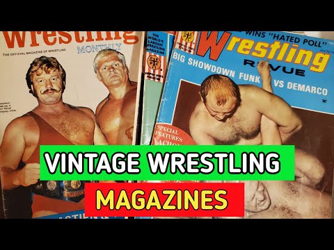 Buying & Selling Vintage Wrestling Magazines