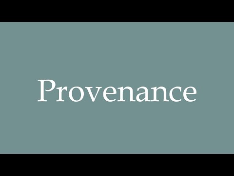 How to Pronounce ''Provenance'' Correctly in French