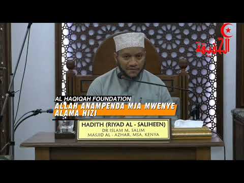 ALLAH (S.W.T) ANAMPENDA MJA MWENYE ALAMA HIZI ||DR.ISLAM MUHAMMAD SALIM