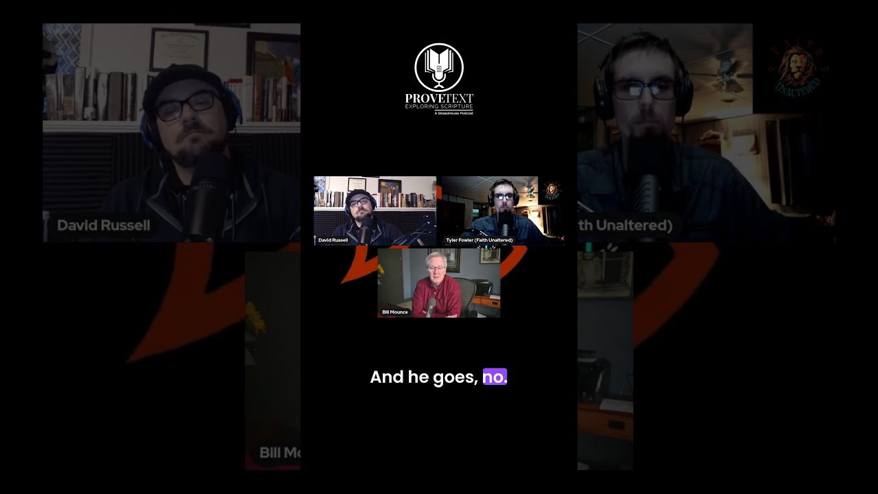 Dangers of Learning Biblical Greek with Dr. Bill Mounce #provetext #learn #bible #biblestudy #study