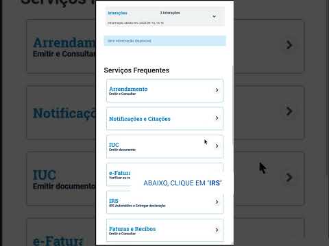 IRS 2023 | Como descarregar declaração IRS 2023?