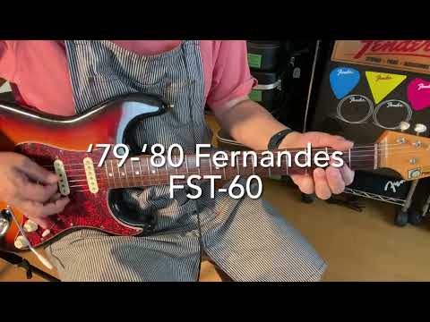 Fernandes FST-60 '79-'80 Vintage MIJ Stratocaster Type | Reverb