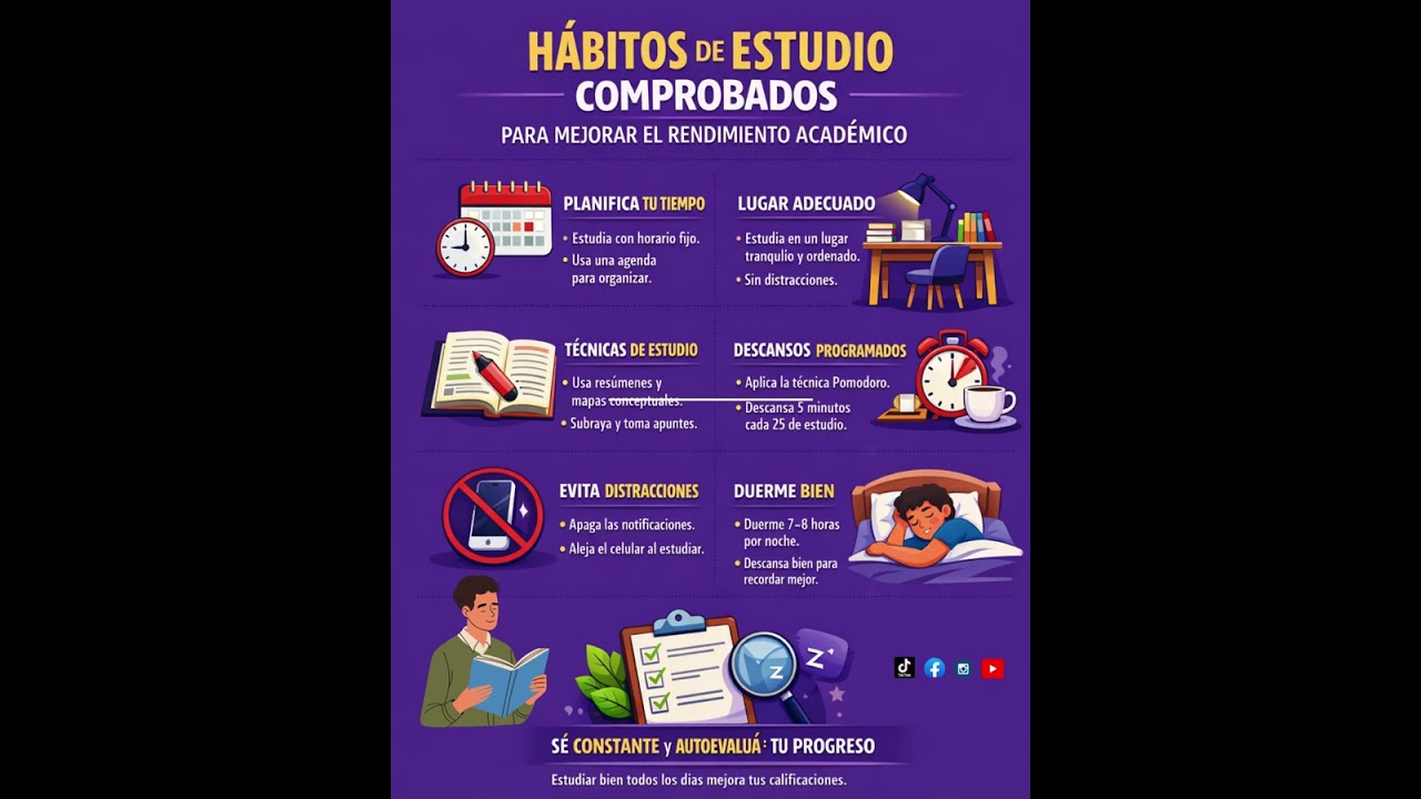 HÁBITOS DE ESTUDIO COMPROBADOS