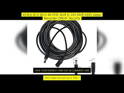 10M/ 5M 5.5Mm*2.1Mm Dc Power Connector Extension Cord Jack Adapter Lead Cable