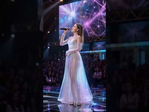 lip sync ai singing girl #ai #agt #aigenerated #bgt #gottalent #audition #singer