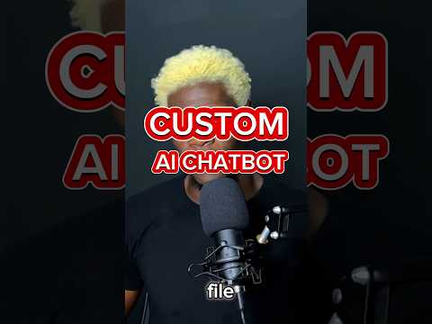 build an AI chatbot for your PDF file(s).