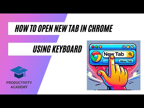 How To Open New Tab With Keyboard (Chrome)