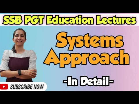 System Approach in instructional process - SSB PGT Recruitment; 2023 Odisha/M.Ed./All Teaching ...