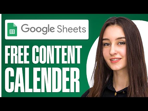 How To Create Free Content Calendar With Google Sheets (2024)