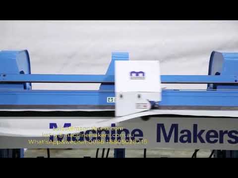MM-SF8212 ACS. Slitter Folder: Machine Makers 8200mm x 1.2mm Slitter Folder, 1000mm Throat,
