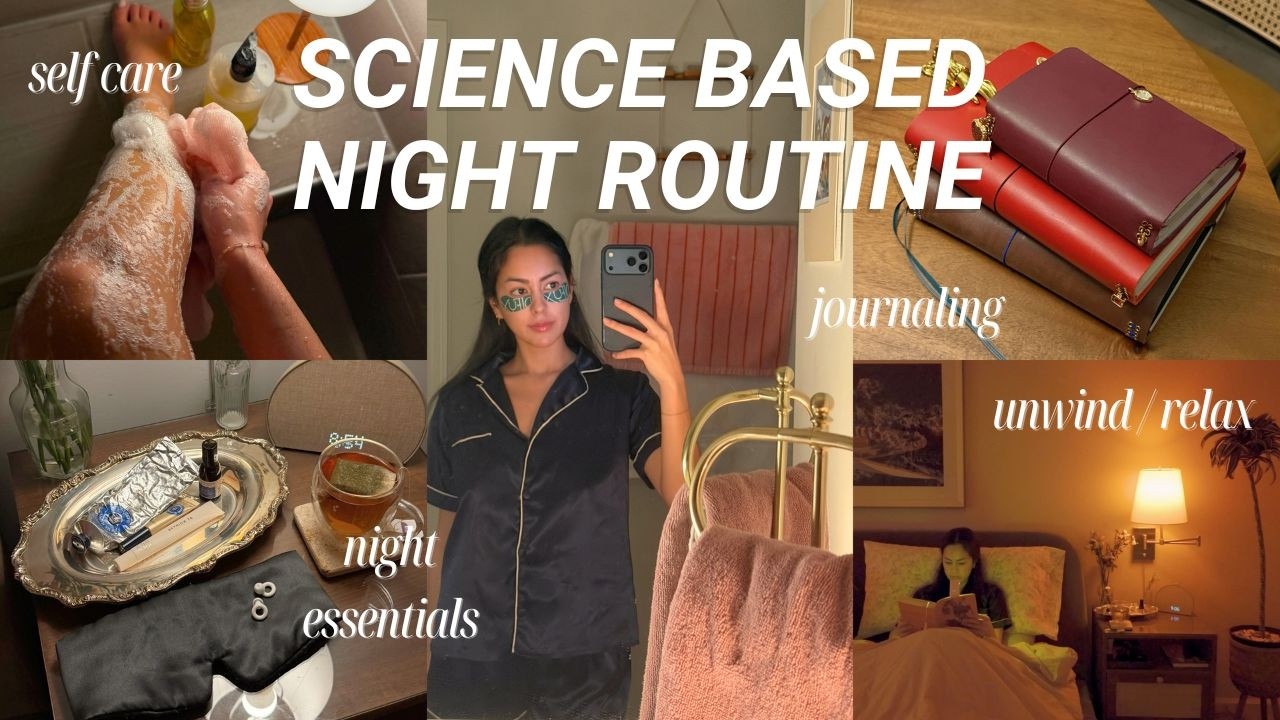 the ULTIMATE night routine based on science for WOMEN | unwind and relax with me