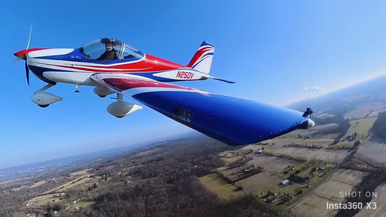 Aviation: Vans RV Aircraft - RV-12 - Flight over the PA country side ...