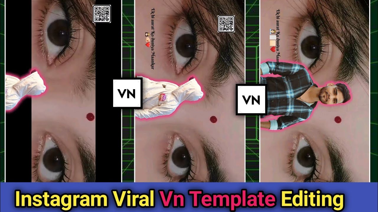 Instagram trending vn code reels editing || viral vn template reels editing || vn code editing 