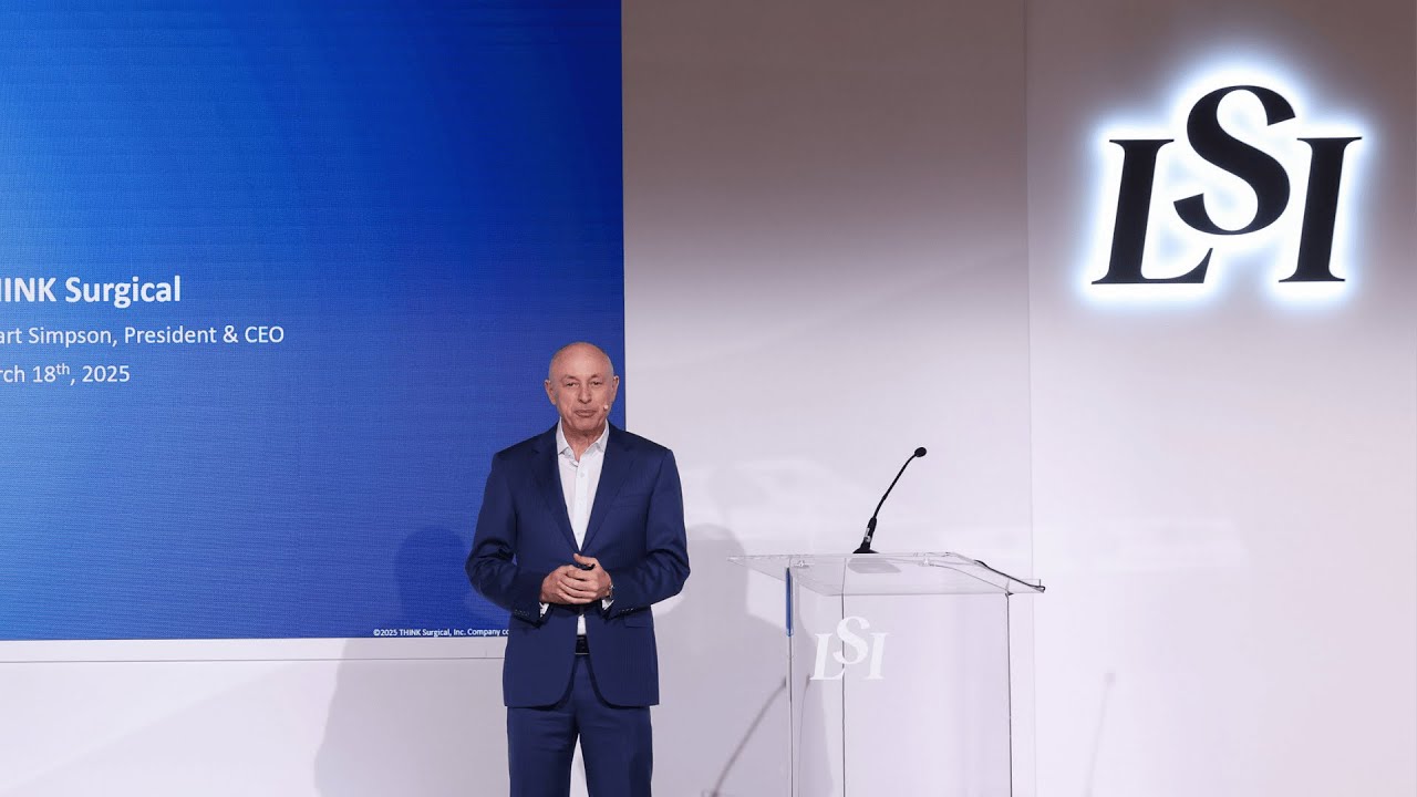 Stuart Simpson, THINK Surgical - Pioneering Open Platform Robotic ...