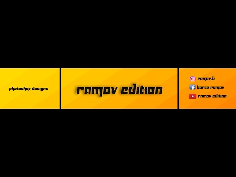 How To Make A Banner For Youtube Channel For Beginners / Photopea Tutorials