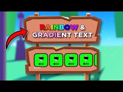 How to Get RAINBOW & GRADIENT Custom Text in Pls Donate
