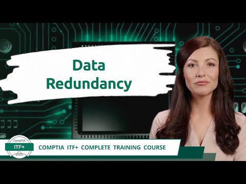 CompTIA ITF+ (FC0-U61) | Data Redundancy | Exam Objective 6.7 | Course Training Video