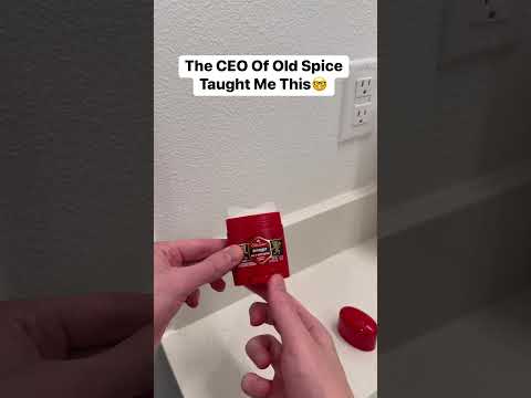 The CEO Of Old Spice Taught Me This #oldspice #deodorant #tipsandtricks