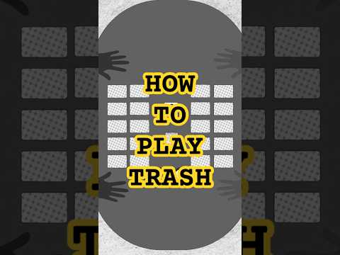 How to play Trash #shorts #cardgame #howto #tutorial