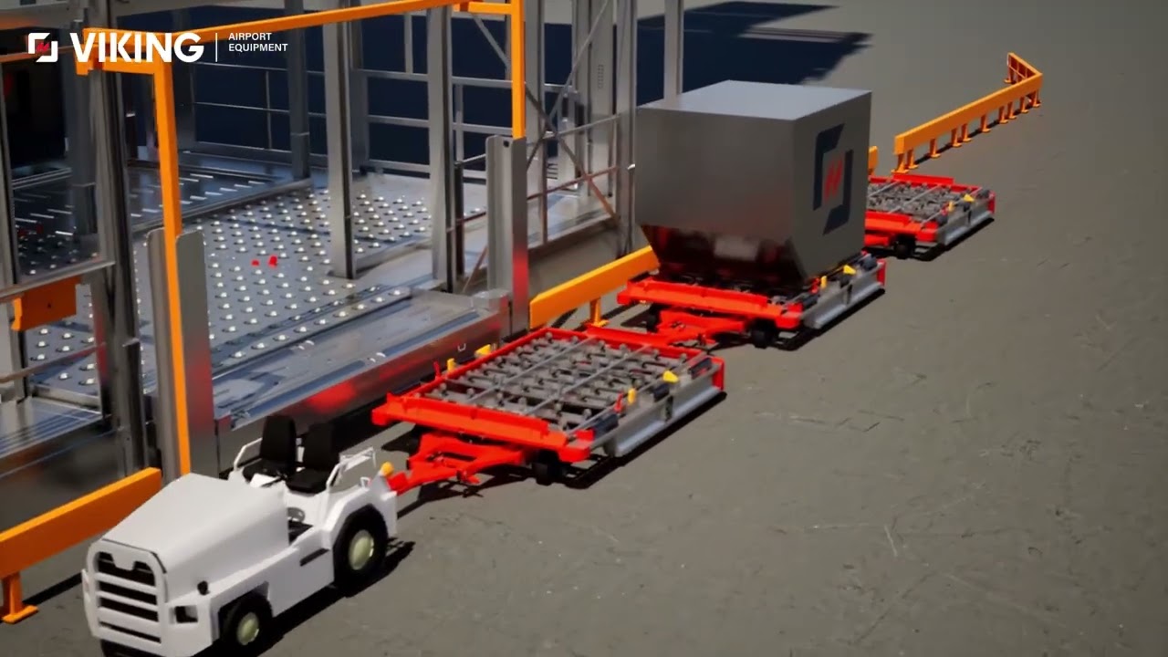 Viking ULD Storage System Animation