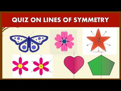 Quiz On Lines of Symmetry