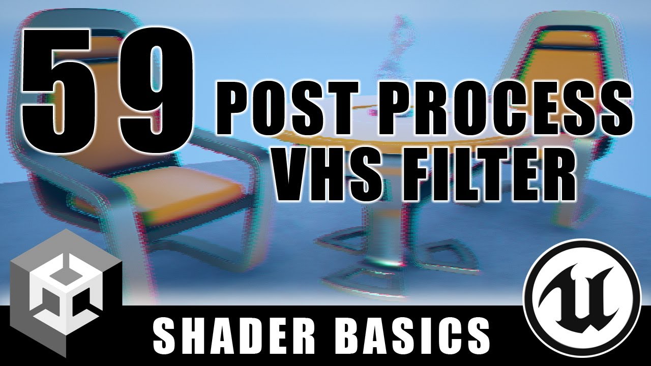 Post Process VHS Filter - Shader Graph Basics - Episode 59