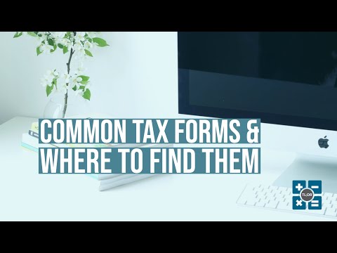 Common Tax Forms You Need This Tax Season