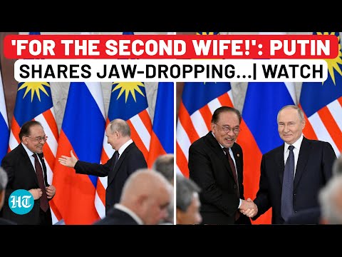 Speech in English: Putin's Shocking Behind-The-Scenes Details, Shares Malaysian PM’s Cheeky Comment